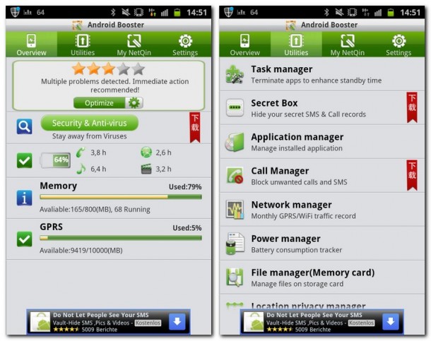 NQ Mobile Booster Free (App der Woche) - Androidmag