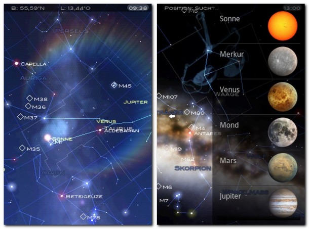 Star Chart - Androidmag